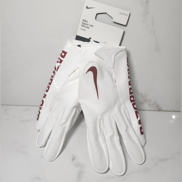 Nike | Other | Nike Vapor Jet 7 College Football Gloves Arkansas ...